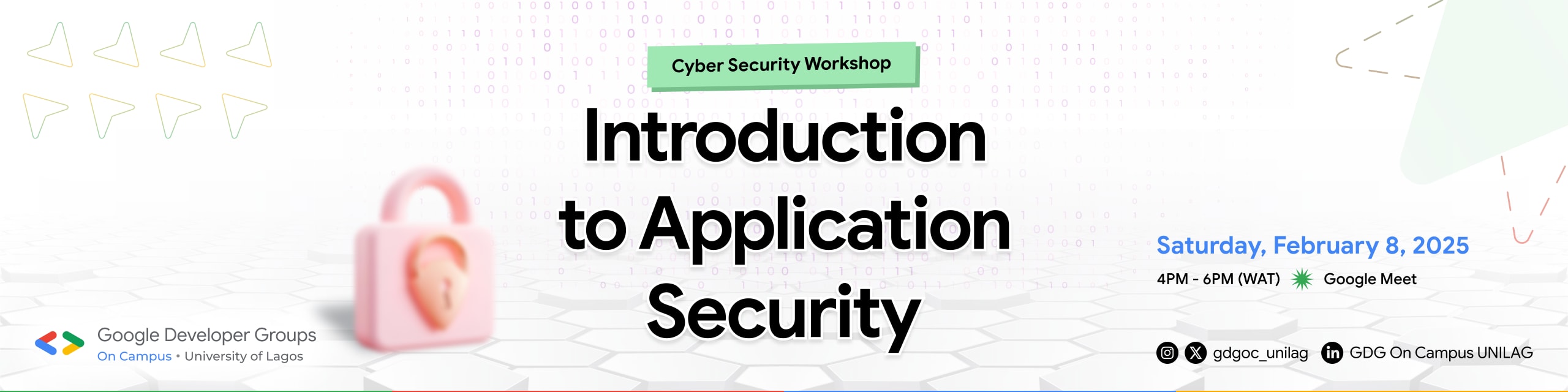 See Cybersecurity Workshop: Introduction to Application Security at Google Developer Groups GDG ...